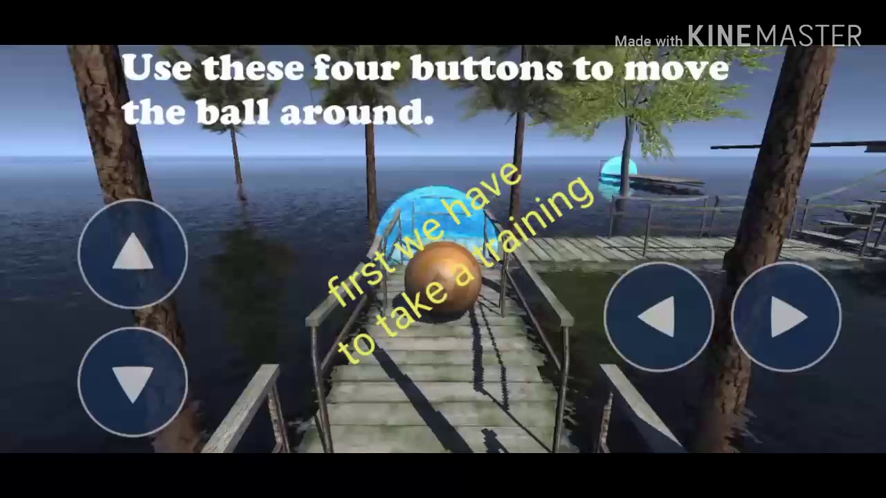 Ball balancing game very hard and tough. To play wanna try it - YouTube