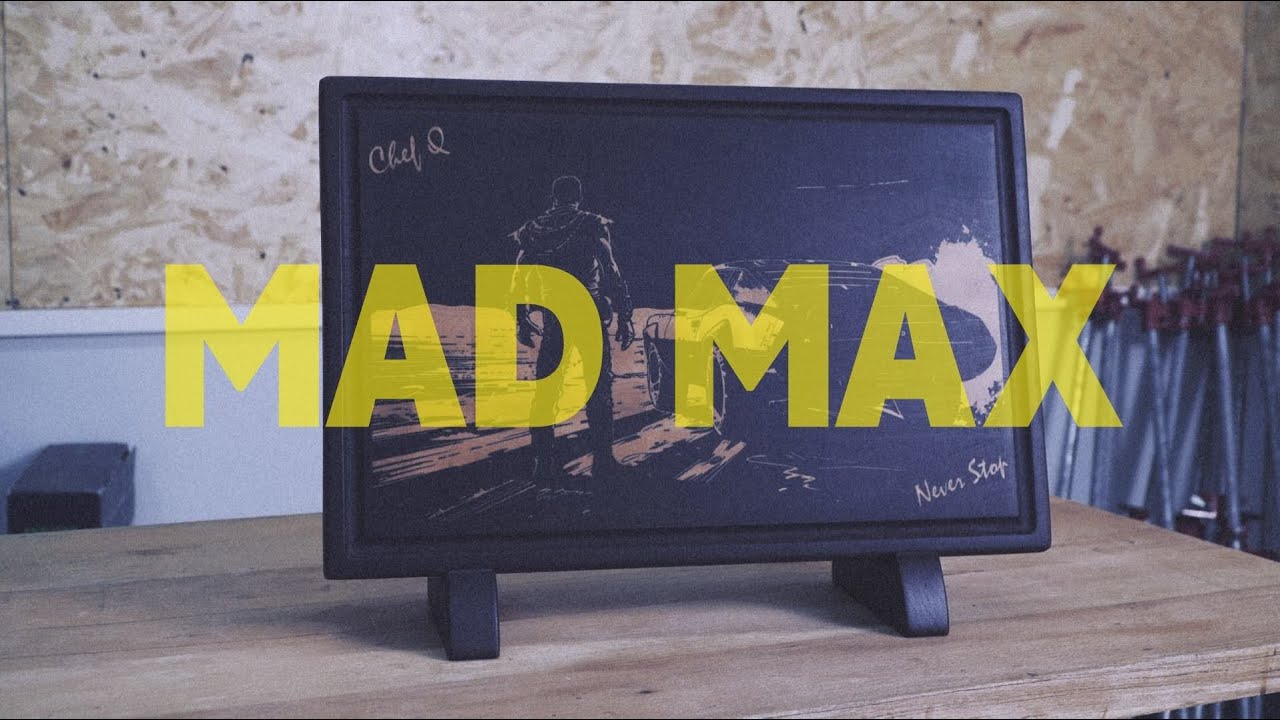 Mad Max | CNC Inlay Cutting Board | Woody Woody - YouTube