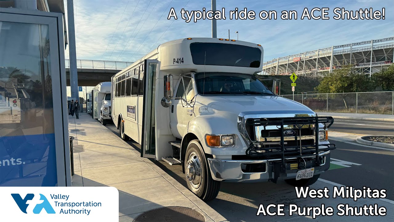Full Route (E): VTA / ACE Purple Shuttle - YouTube