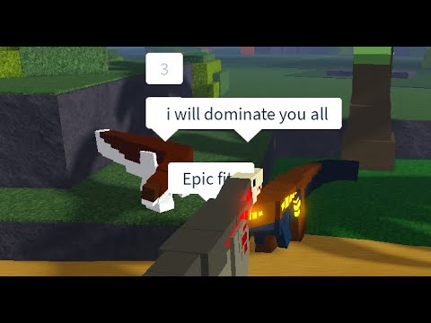 The Blocky Isles Baby Spinosaurus Battle Royale! - YouTube