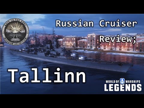 Russian Cruiser; Tallinn Review; World of Warships Legends - YouTube
