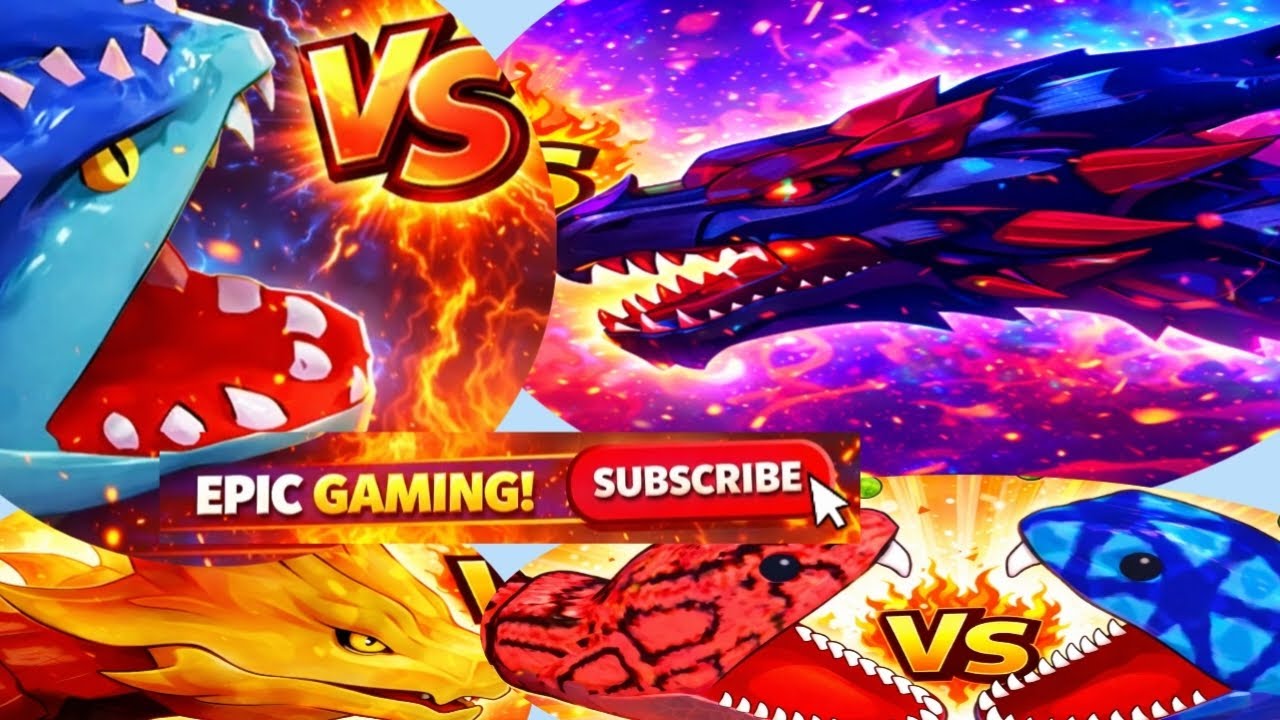 Snake Clash! - MAX LEVEL! 🎯 | Epic Snake | Biggest Snake EVER in This ...