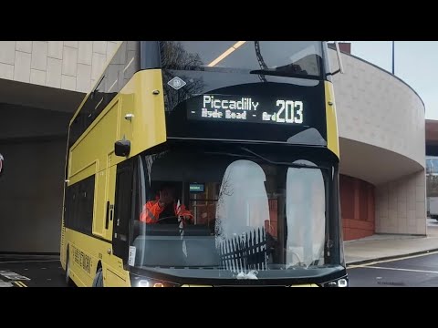 Buses at Stockport. Bee Network Day2. Pt1 - YouTube