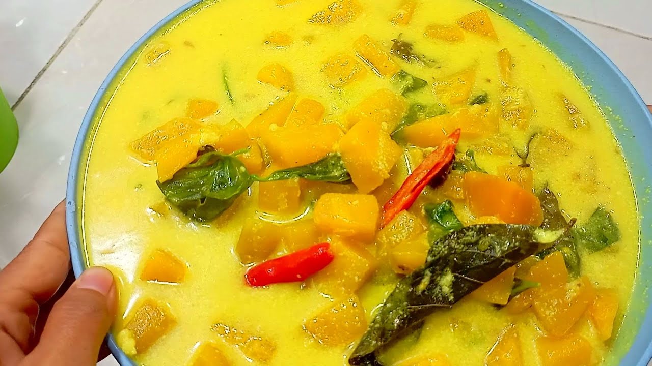 CARA MASAK SANTAN LABU KUNING (WALUH) - YouTube