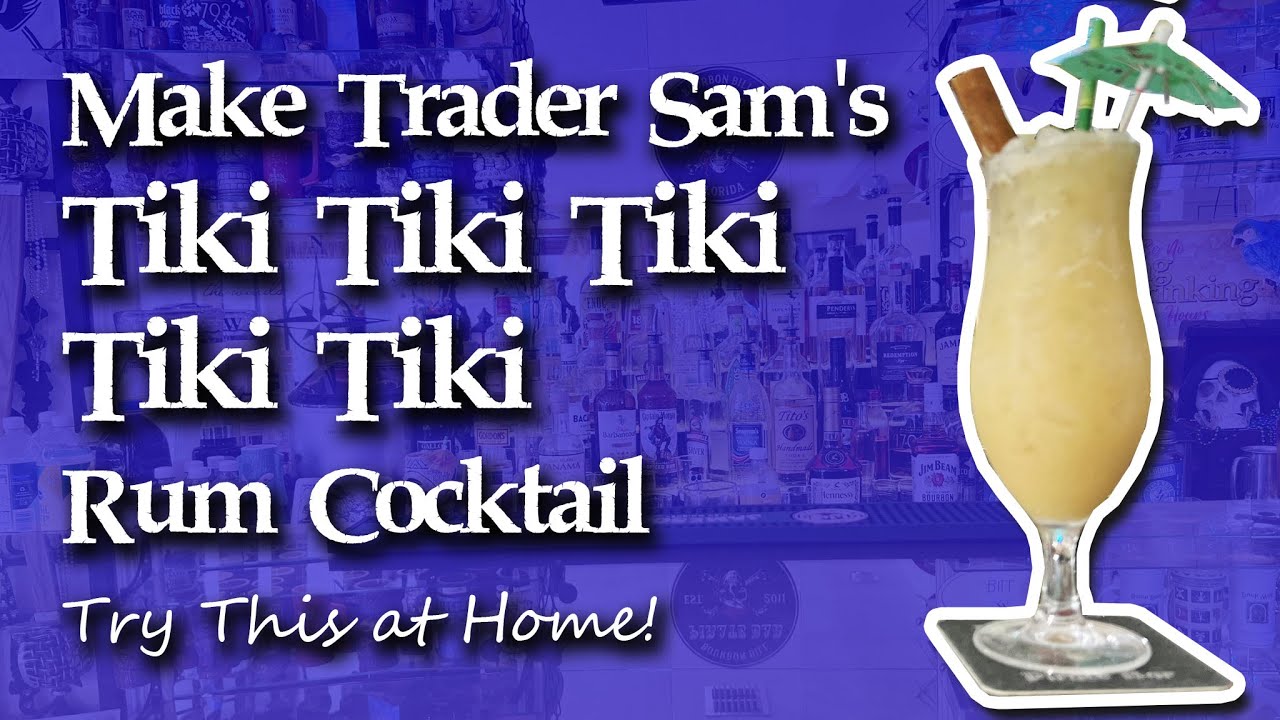 🏰🍹 Make the Tiki Tiki Tiki Tiki Tiki Rum Cocktail - YouTube