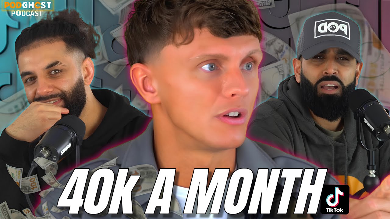 Cam Easty '' I Make £40k Monthly " King Of TikTok | PODGHOST | EP.50 ...