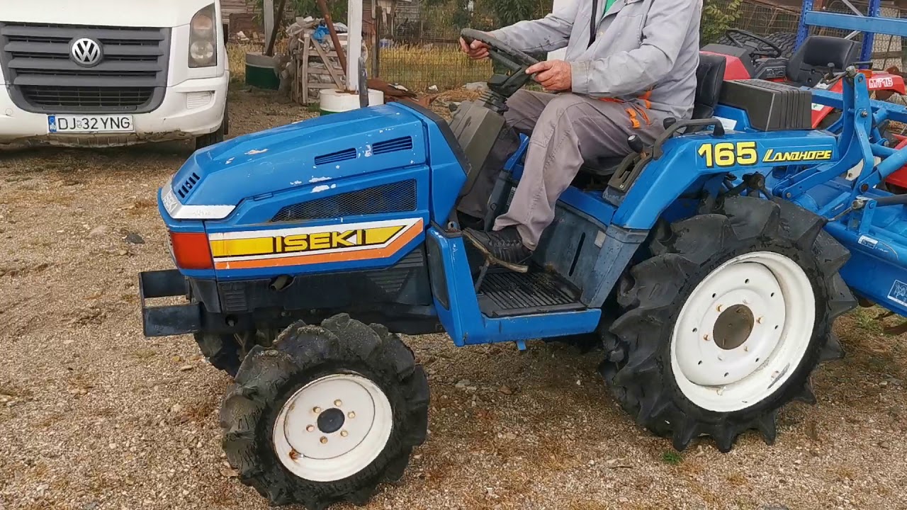 Tractor Iseki Tu 165 Landhope 4x4 - YouTube