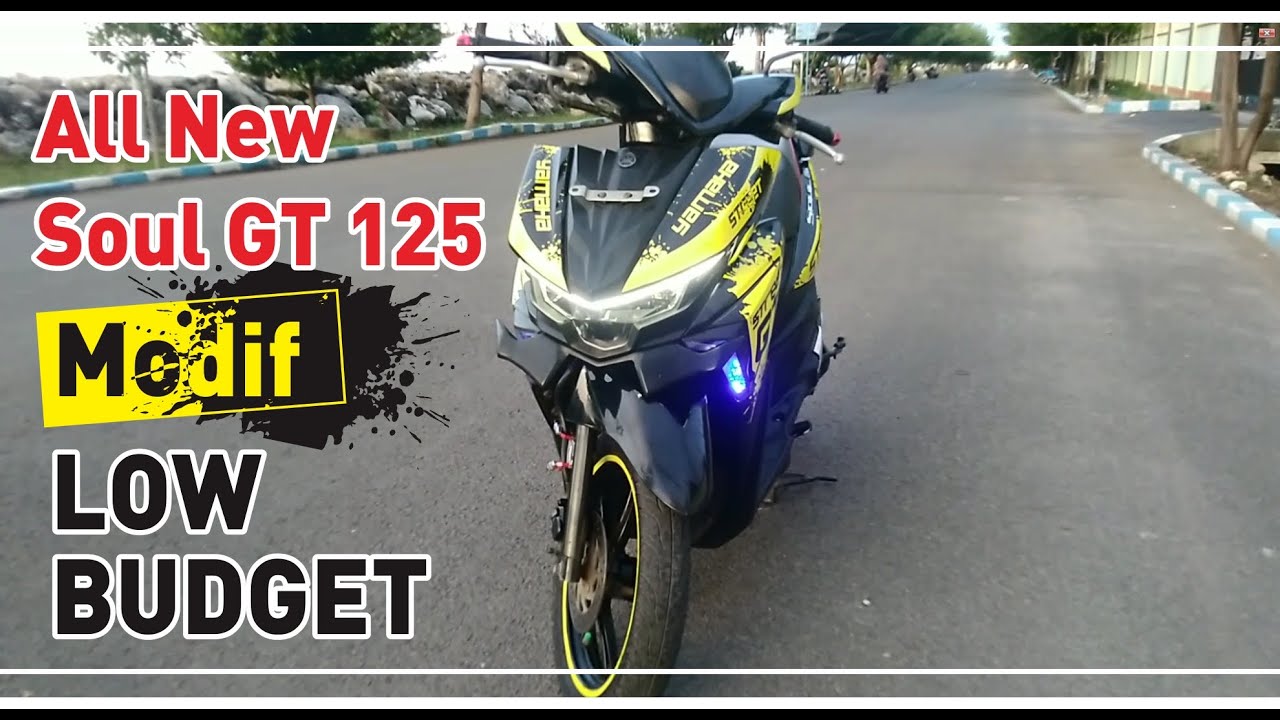 #1 Modif All New Soul GT 125 LOW BUDGET indonesia modification - YouTube