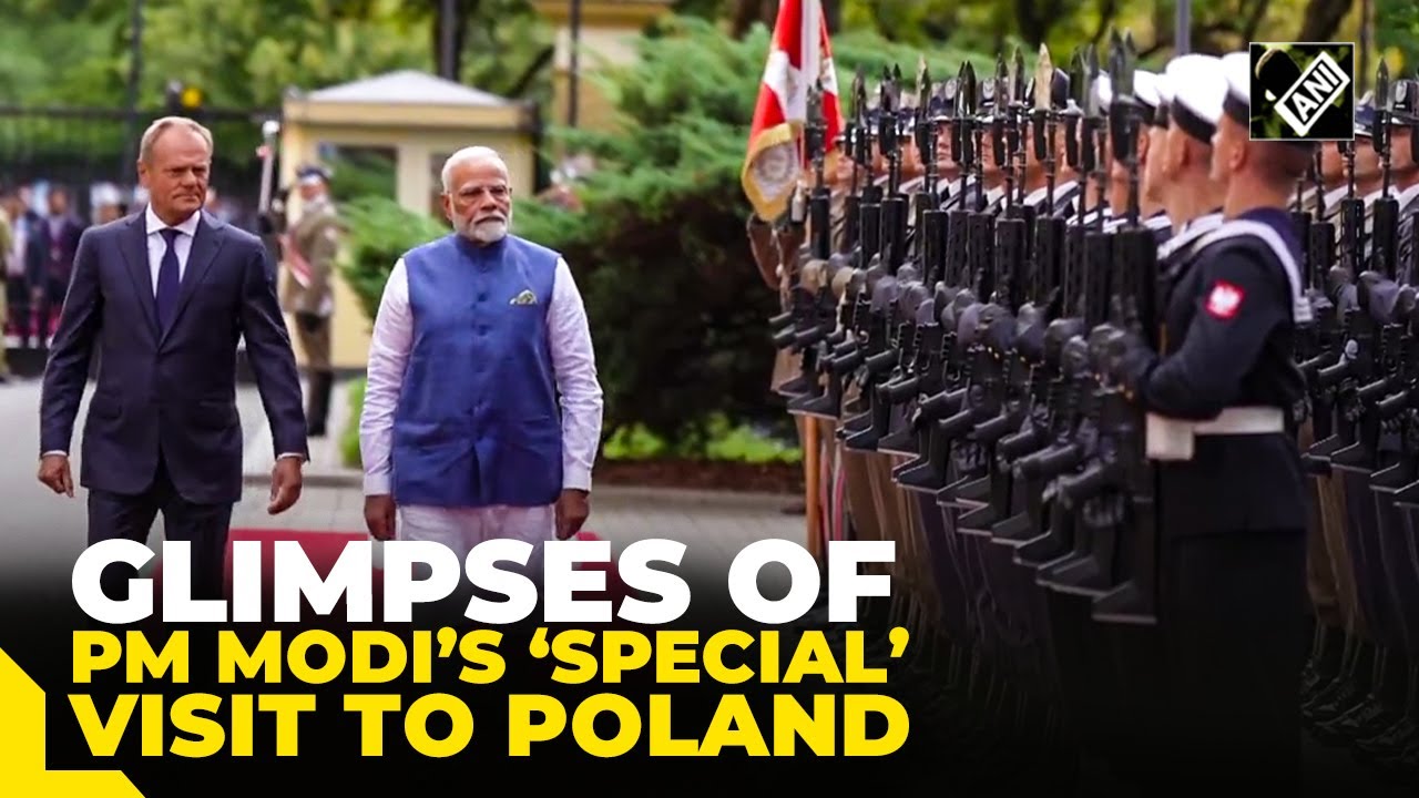 “I thank the Polish people…” Highlights of PM Modi’s ‘special’ visit to ...