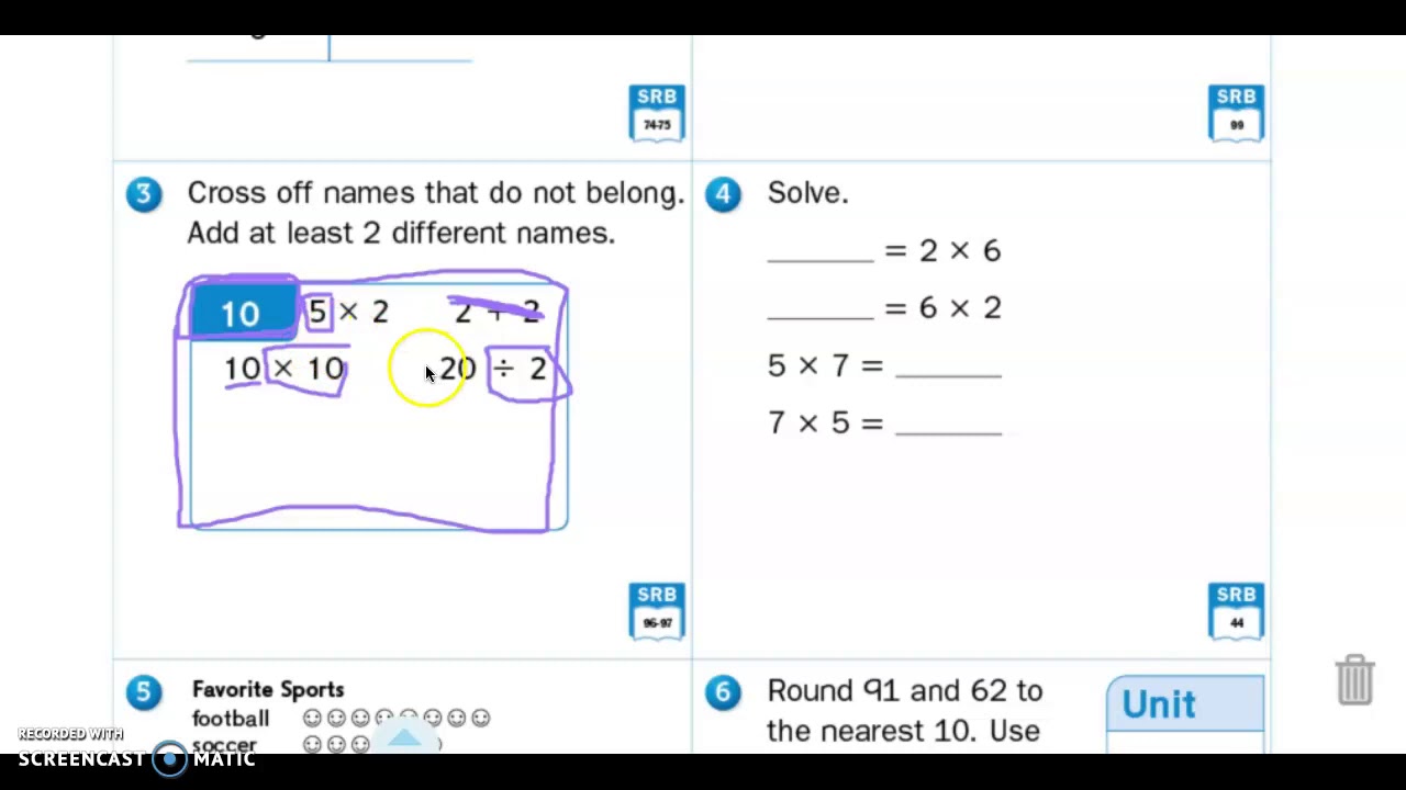 2-9 Math Boxes - YouTube