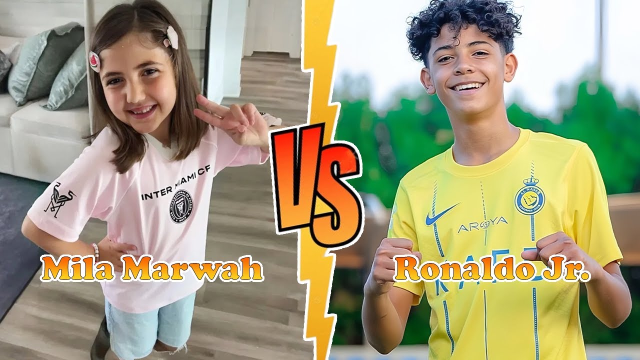 Mila Marwah (Anasala Family) VS Cristiano Ronaldo Jr. Transformation ★ From Baby To 2025 - YouTube
