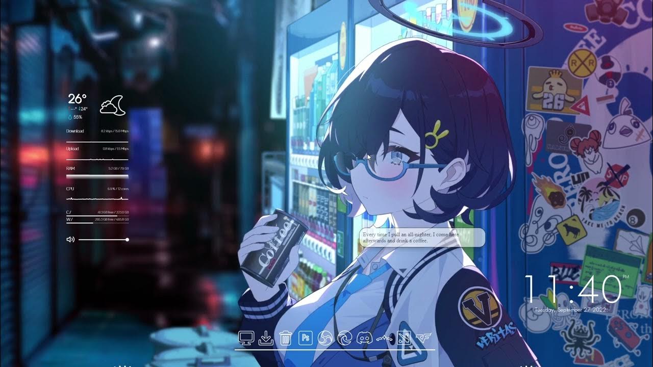 Blue Archive - Chihiro L2D Wallpaper Showcase | Wallpaper Engine ...