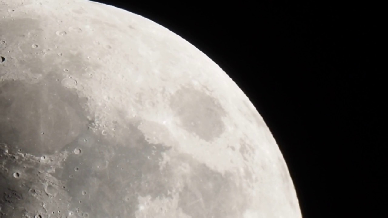 Ripples in the moon! Is the moon a hologram?? - YouTube