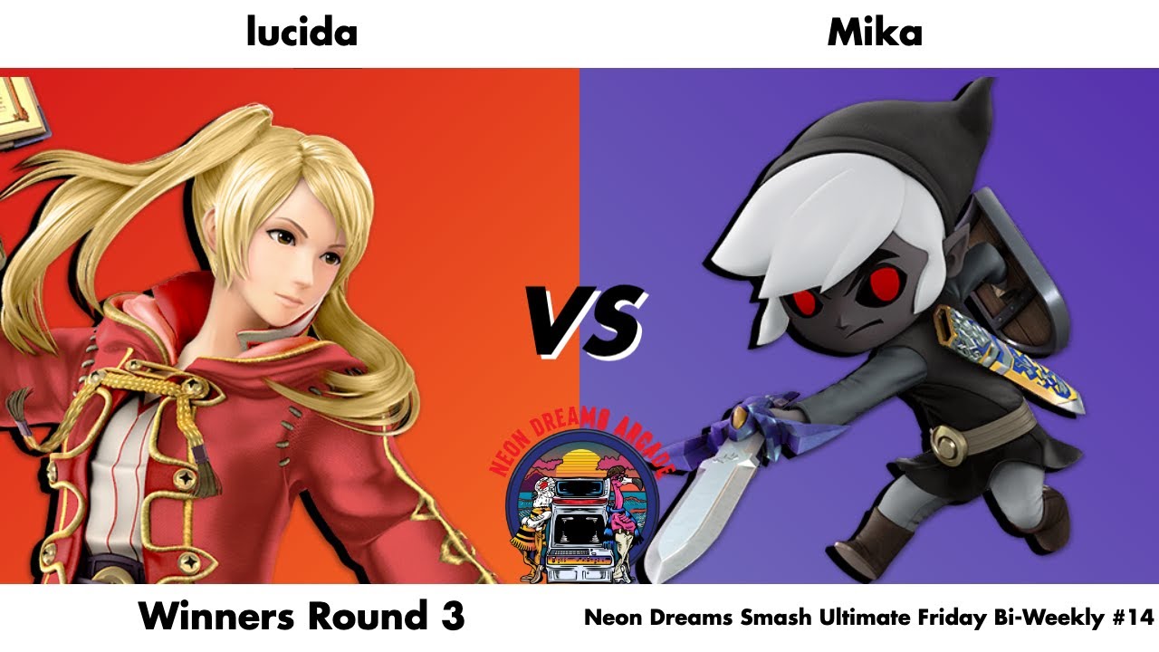Neon Dreams Smash Ultimate Bi-Weekly 14 - lucida (Robin) vs Mika (Toon ...