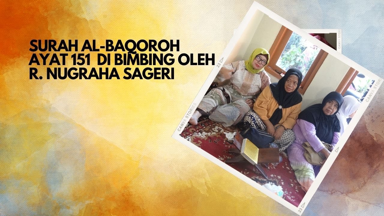 Part.2.Mempelancar baca Surah Al-Baqoroh ayat 151 di bimbing oleh R ...