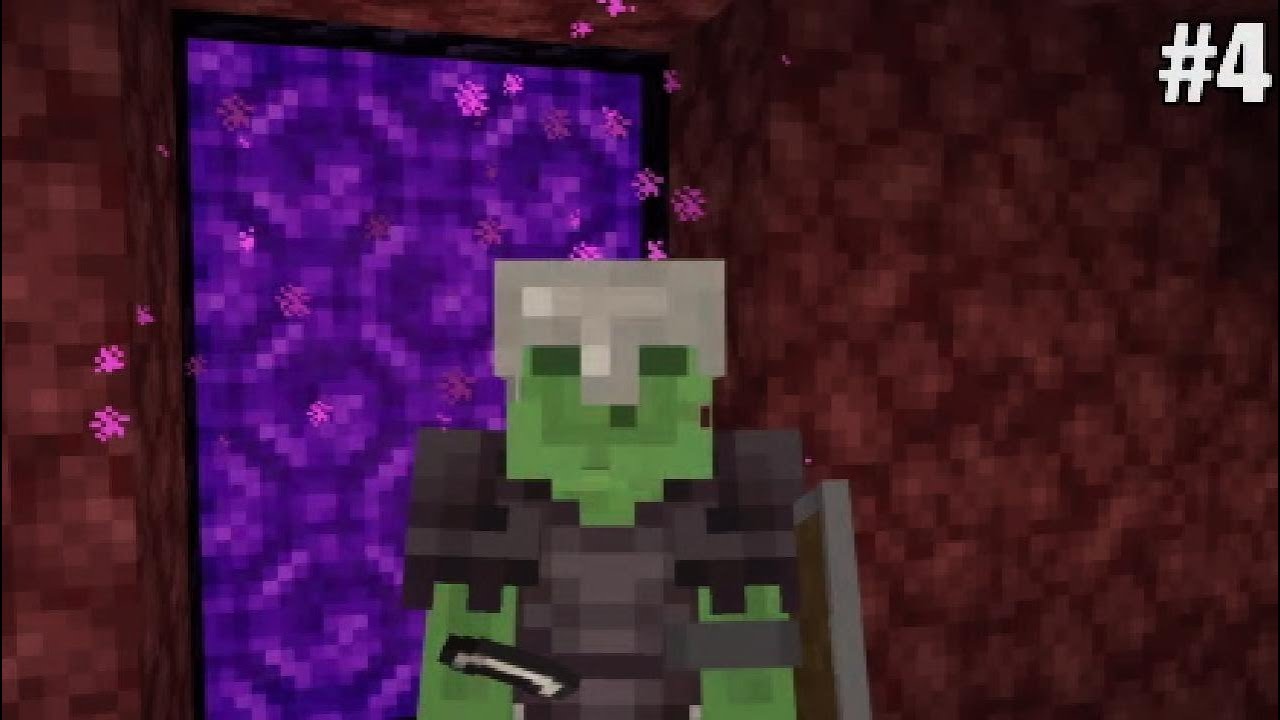 Minecraft Nether survival | Going back to the overworld - YouTube