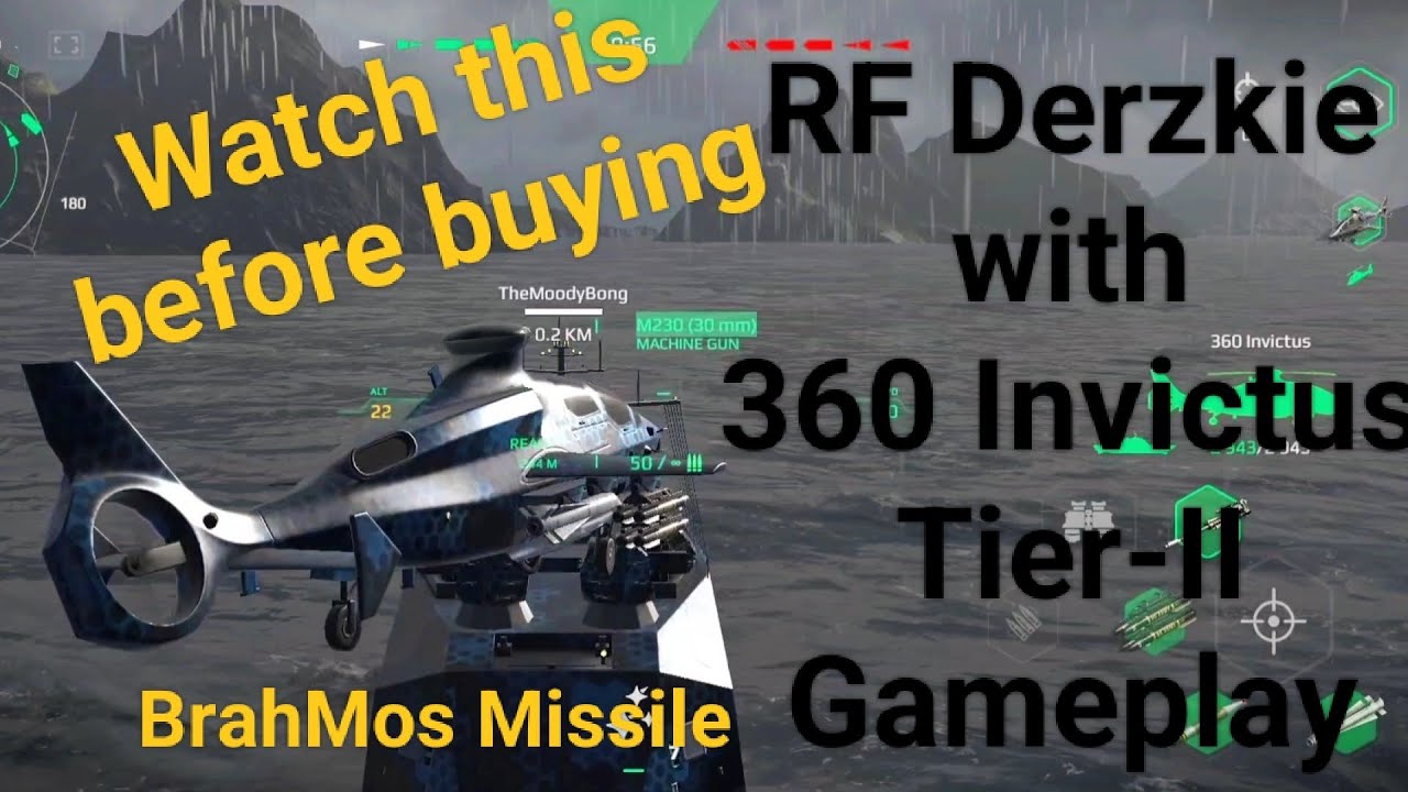 RF Derzkie Modern Warships with 360 Invictus & BrahMos Missile Modern ...