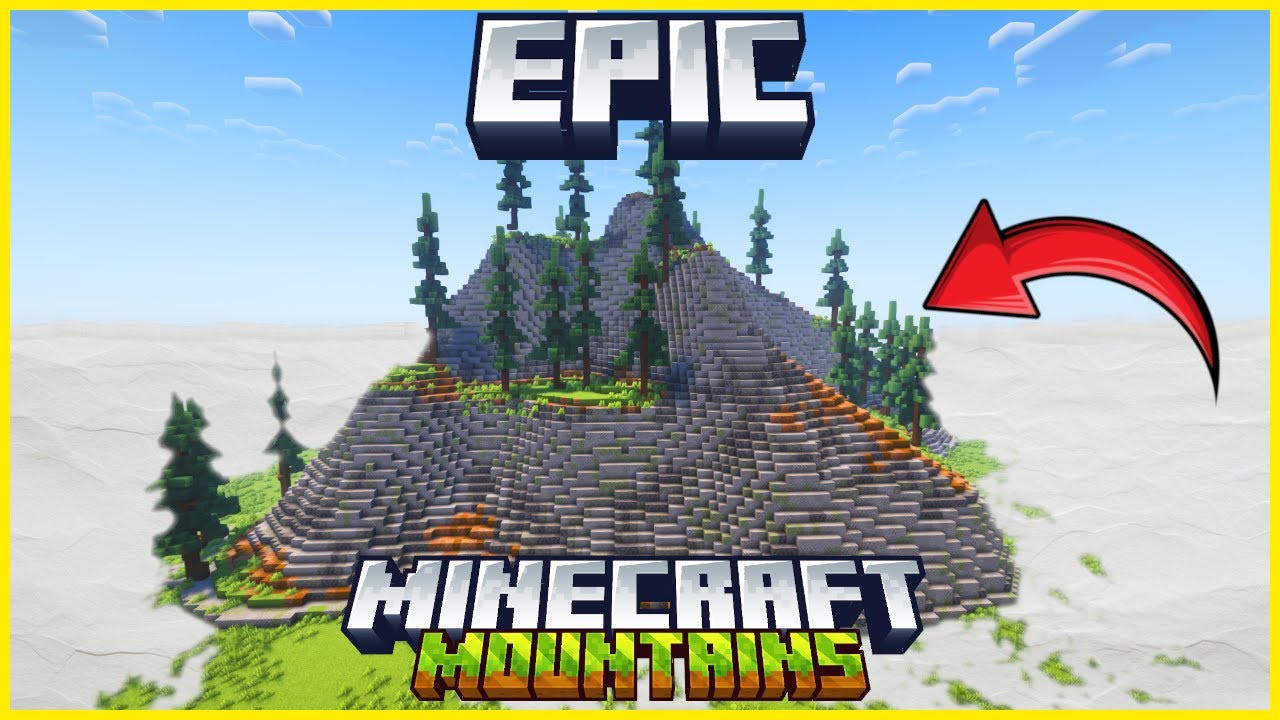 Cum să Construiești Munți Epici în Minecraft! | TUTORIAL - YouTube