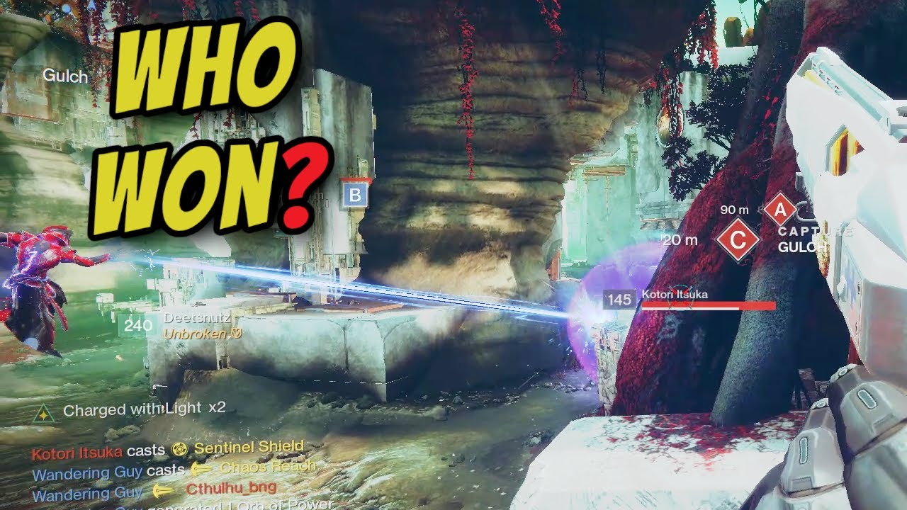 Chaos Reach v. Sentinel Shield | Destiny 2 - YouTube