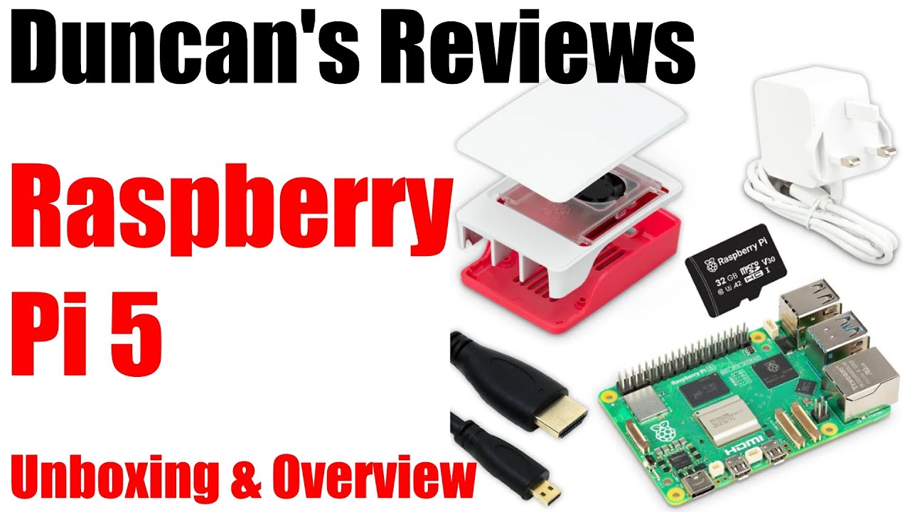 Raspberry Pi5 Unboxing & Overview [REVIEW] - YouTube
