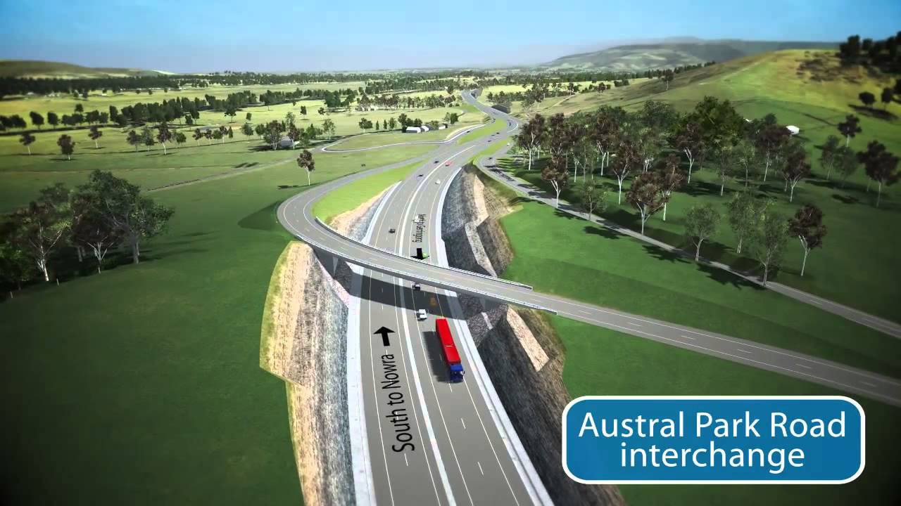 Foxground Berry Bypass Flyover Travelling South - RMS - YouTube