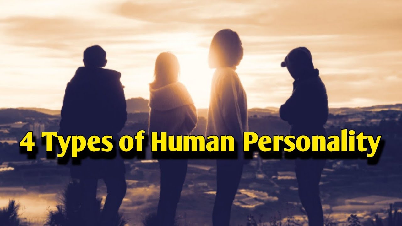 4 Types of Human Personality || The 4 Personality Types - Which One Are ...