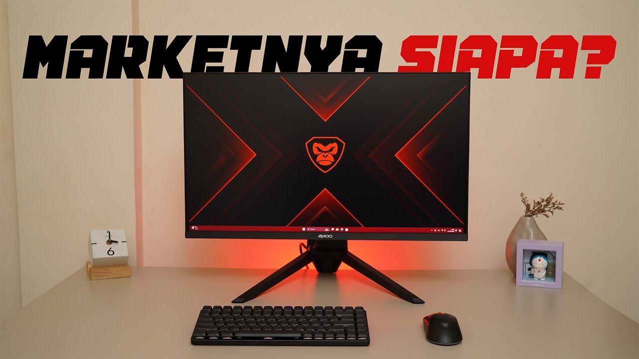 Monitor Gaming Ini GA BUTUH PC! - Axioo Pongo Nexus - YouTube