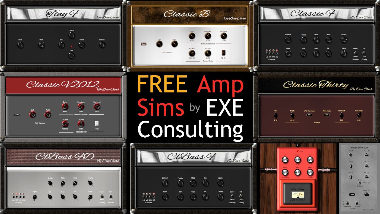 Great FREE amp sims! (EXE Consulting showcase) - YouTube