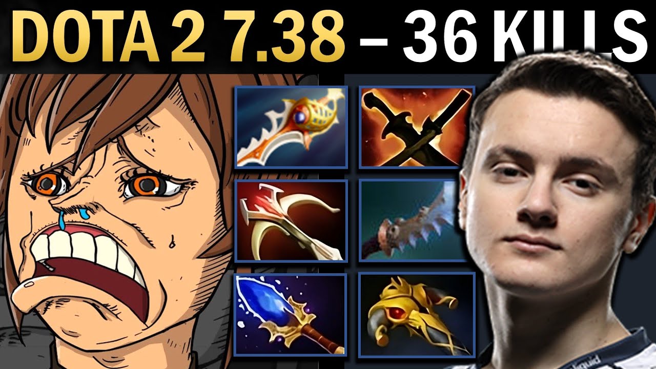 Marci Gameplay Miracle with 36 Kills and Shiv - Dota 2 7.38 - YouTube