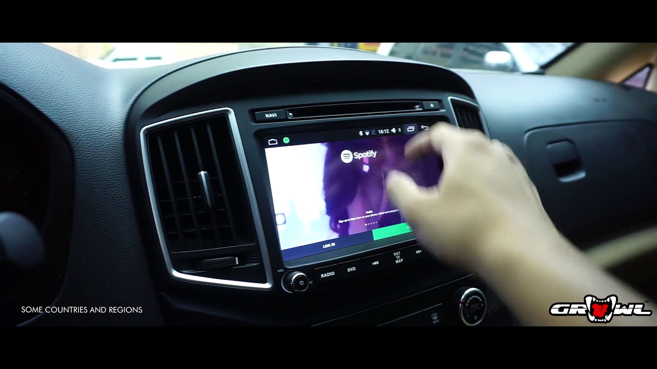Hyundai Starex 2015-2018 Growl Android OEM Head Unit - YouTube