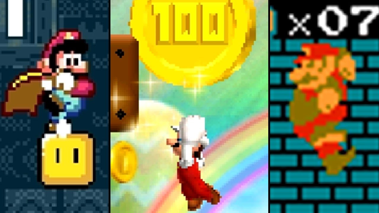 Super Mario TOP 5 SECRETS - Hidden Worlds & Areas (3DS, SNES, NES ...