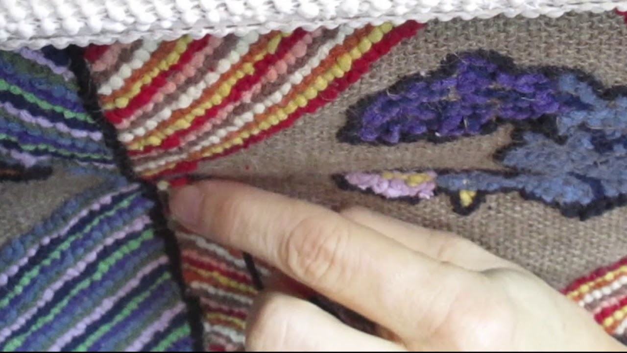 Rug Hooking With T-Shirts! - YouTube