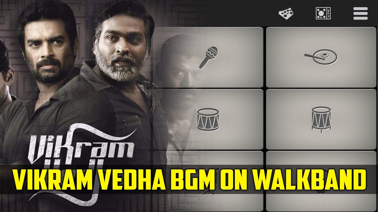 Vikram Vedha BGM On WalkBand | WalkBand Cover | Ayan Saha - YouTube