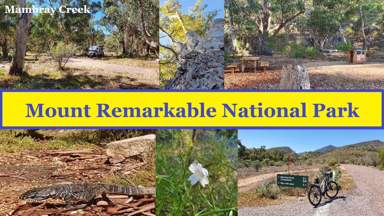 Camping at Mambray Creek, Mt Remarkable National Park, South Australia ...
