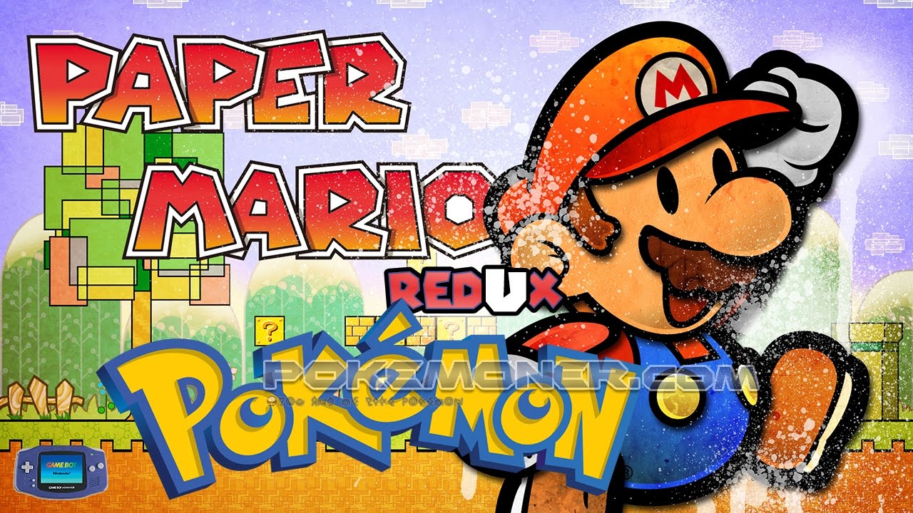 Pokemon Paper Mario Redux - Gameplay - YouTube