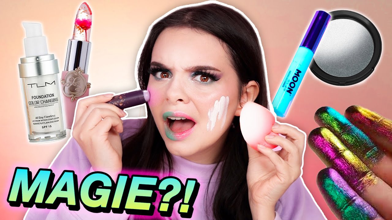 WOW! Diese Makeup Produkte VERÄNDERN IHRE FARBE! 🤯 Color Changing ...