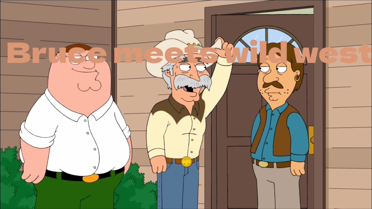 Bruce meets mayor wild west| Family guy - YouTube