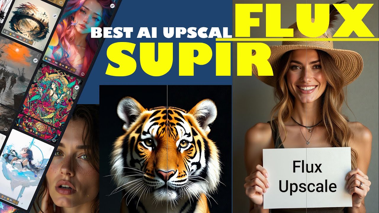 Flux Upscale Supir | ComfyUI Flux SUPIR a better way to do it | Flux ...