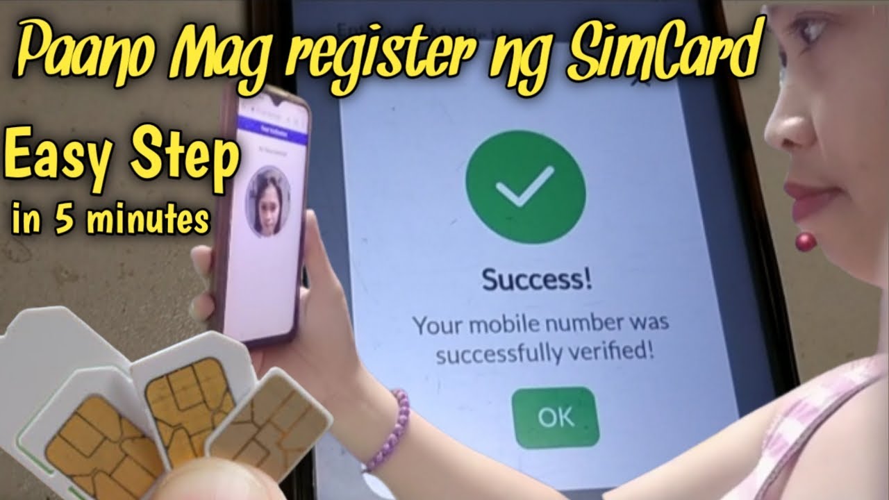 How to Registered Smart/ TNT Simcard - YouTube