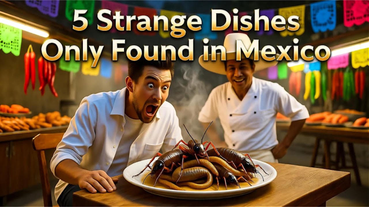 Top 5 strange dishes only found in Mexico. - YouTube