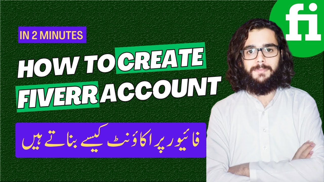 How To Create Fiverr Account In Mobile | Fiverr pe account kaise banaye ...