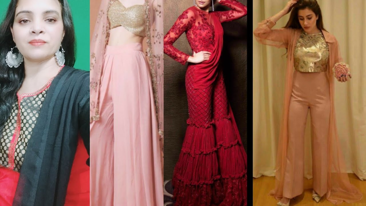 Crop Top Plazo | Trendy Plazo | Party Wear Crop Top Plazo | Simple ...