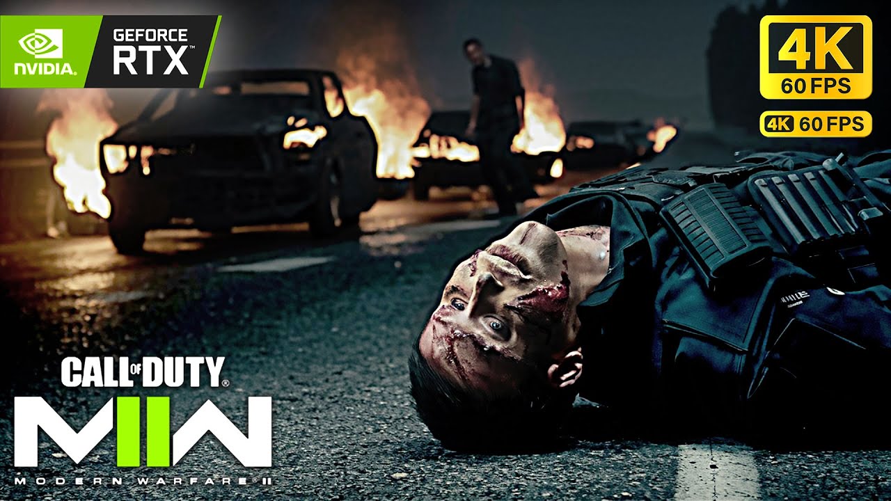 Russians Attack on Convoy [4K UHD 60 fps] Realistic Immersive Gameplay ...