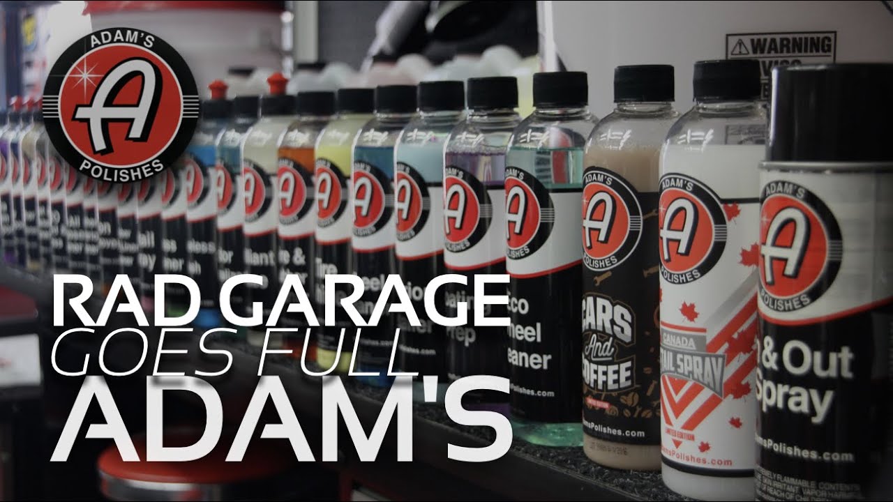 FULL STOCK OF ADAM'S POLISHES - YouTube