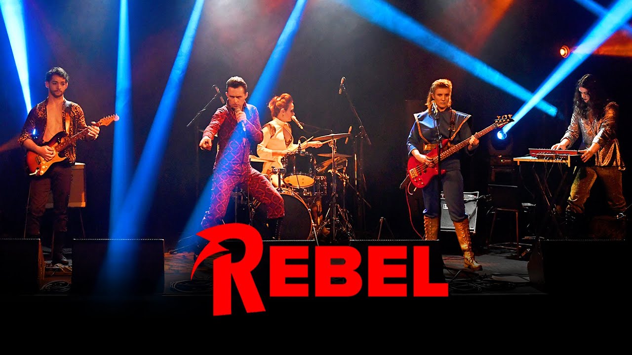REBEL - David Bowie Glam Rock Circus - YouTube