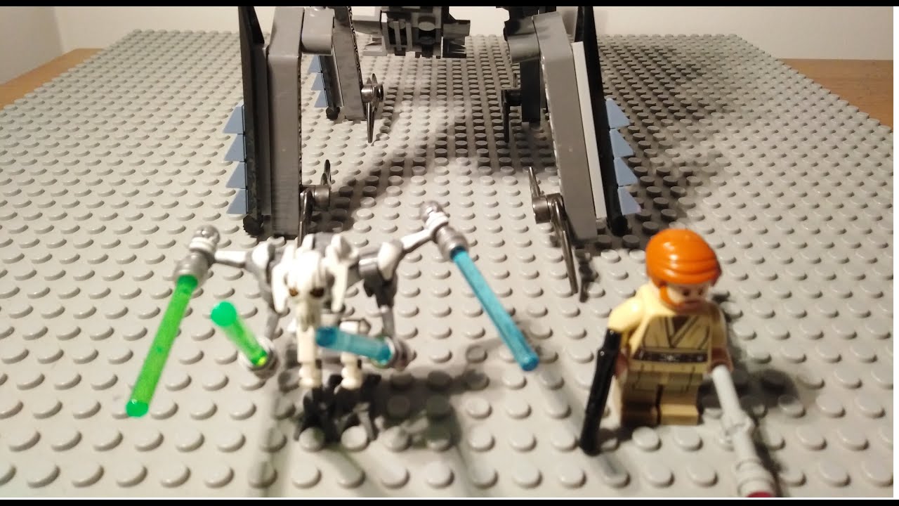 Lego Star Wars 75040 General Grievous Wheel Bike (2014) Set Review ...