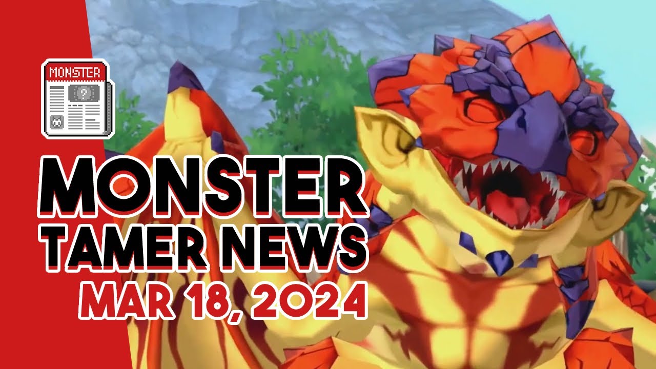 Monster Tamer News: MHS Release Date, Big Cassette Beasts News Incoming ...