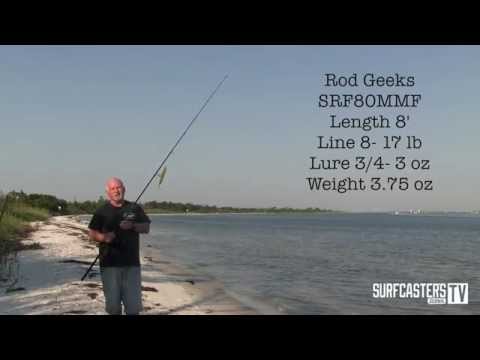 Rod Geeks 8' light action rod with Lou Caruso