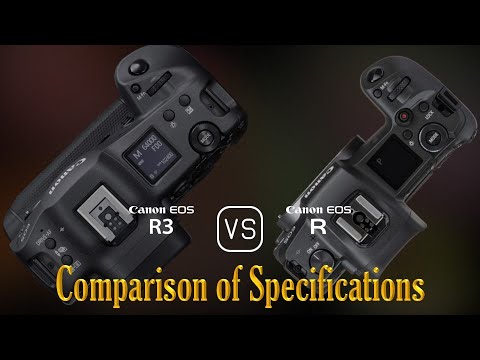 Canon EOS R3 vs. Canon EOS R: A Comparison of Specifications - YouTube
