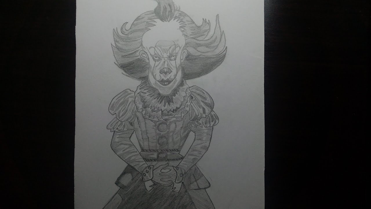 HOW TO DRAW PENNY WISE - YouTube